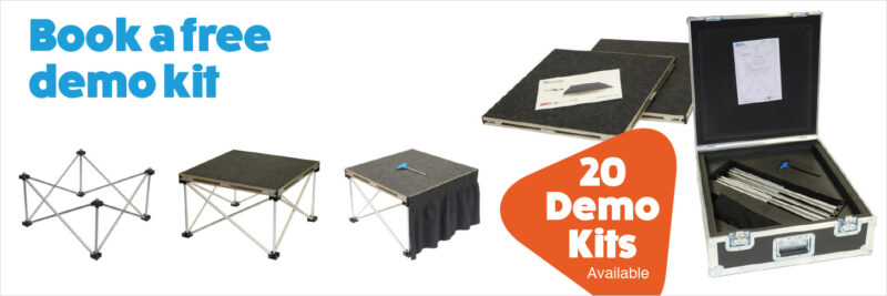 Free Demo Kits Available | Revostage | Modular Staging System
